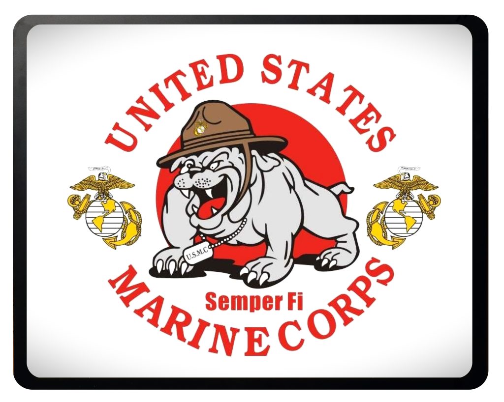 UNITED STATES MARINE CORPS SEMPER FIDELIS – Smokeys BBQ Mats